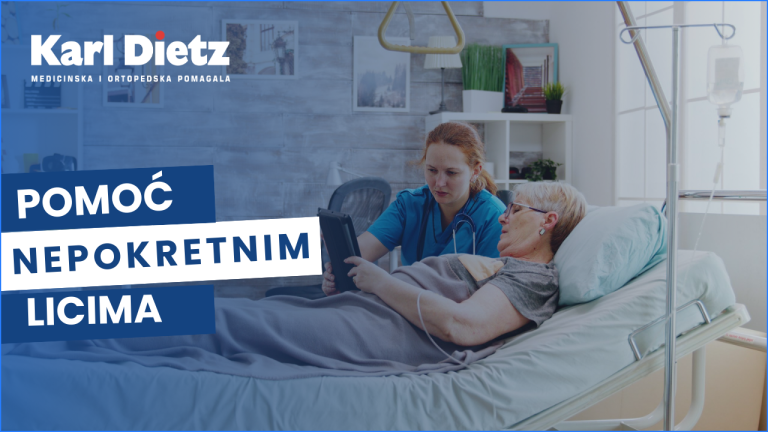 Kako pružiti pomoć nepokretnim ? - Medicinska i ortopedska pomagala